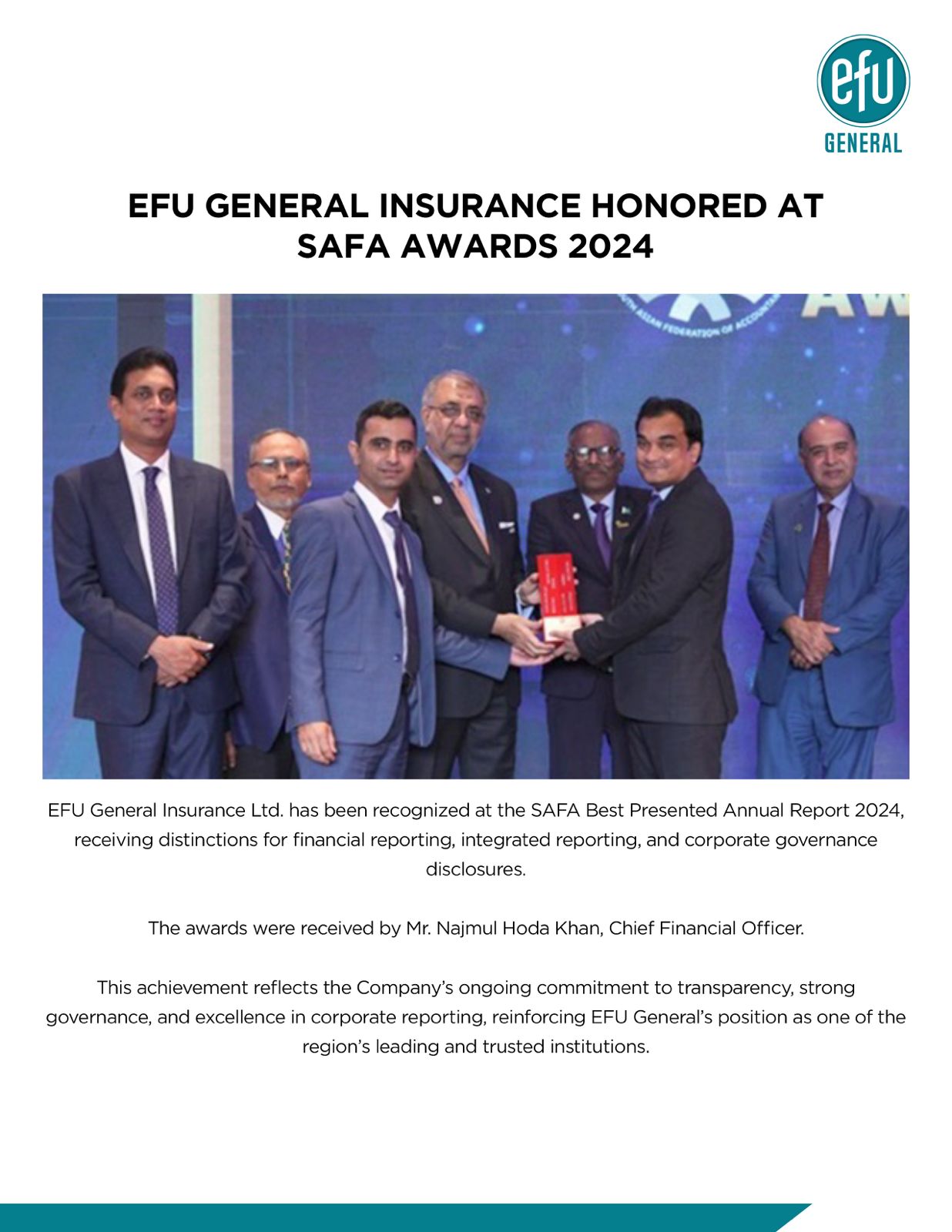 EFU Press Releases